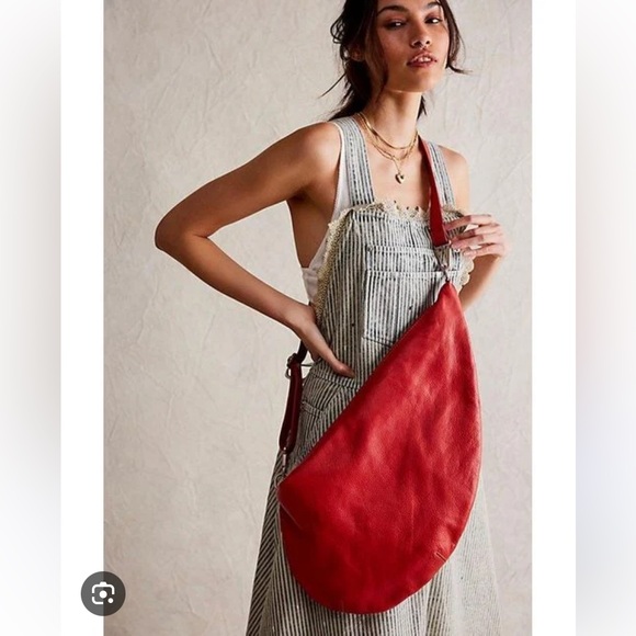 Free People | Bags | Nwt Free People We The Free Waverly Leather Sling ...